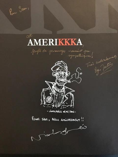 EO - AMERIKKKA 1 les canyons de la mort (Martin / Otero / EP) dédicace ...
