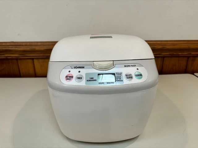VINTAGE ZOJIRUSHI 10 Cup White Rice Cooker/Warmer Model No. NSBC-E18 ...