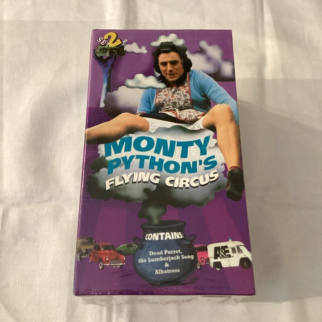 MONTY PYTHON FLYING Circus Season 2~ Episodes 7-13~ Three VHS Tape Box ...