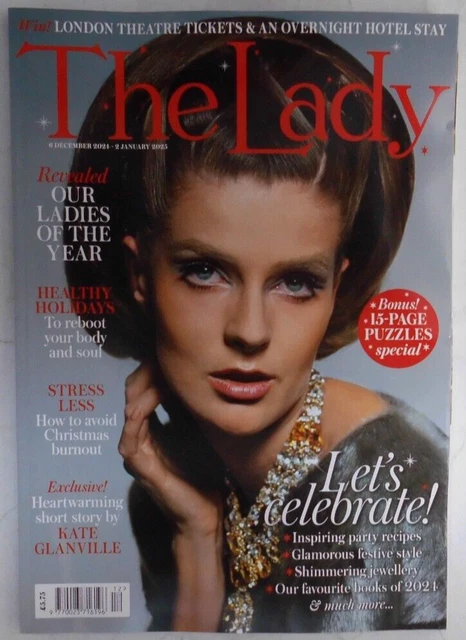 THE LADY MAGAZINE 6th December 2024 Ladies of the Year revealed +Let's ...
