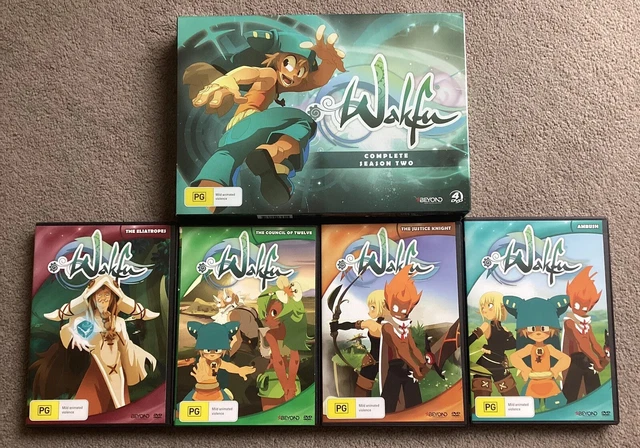 WAKFU ANIME 4 Dvd Collection Set Complete Season 2 Collector’s Set ...