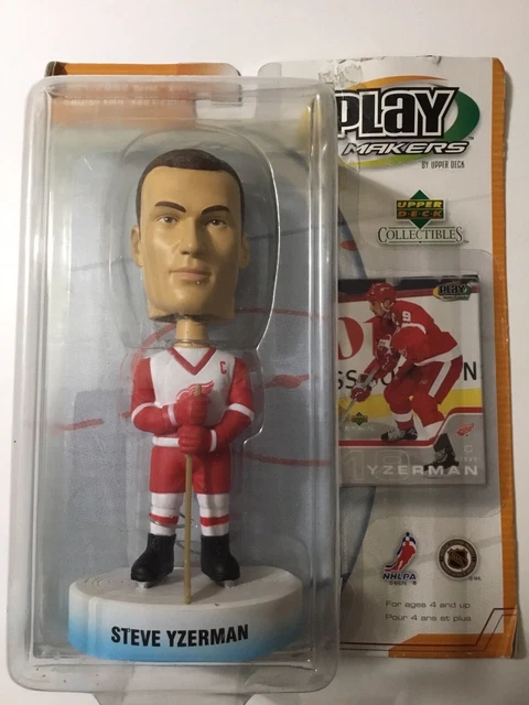 STEVE YZERMAN BOBBLEHEAD 2002 NHL Play Makers Upper Deck Collectable ...