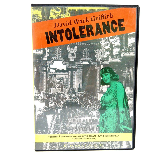 DVD INTOLERANCE 1916 David Wark Griffith versione britannica 178 min ...