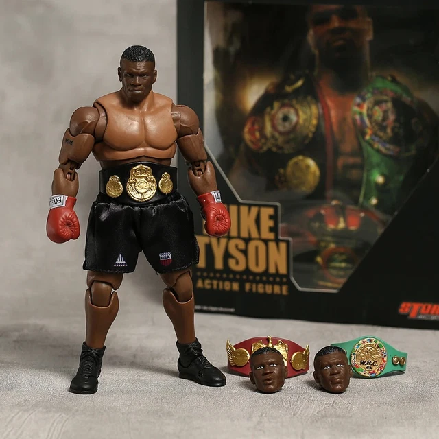 1/12 SCALE IRON MIKE TYSON ACTION FIGURE Boxing Sport Strom Toy Boxed ...