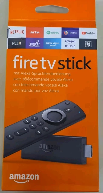 AMAZON FIRE TV Stick 2. Generation LY73PR + Sprachfernbedienung mit TV ...