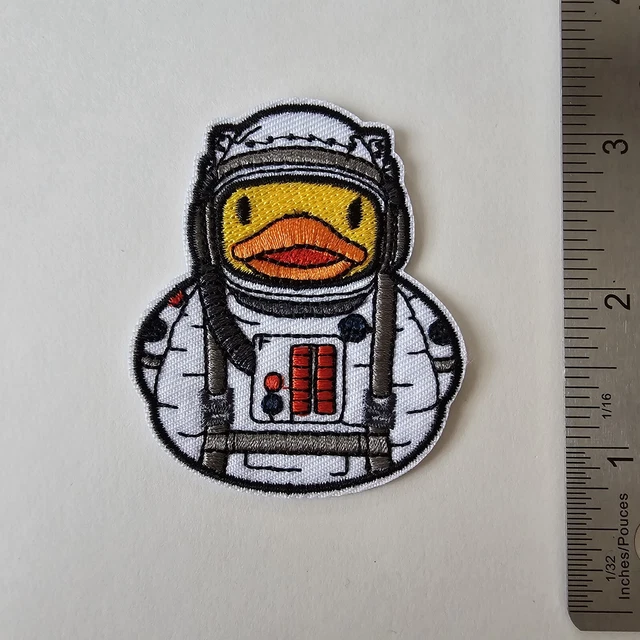 RUBBER DUCK ASTRONAUT Space Duck P89 Patch Badge Embroidery Crest $5.90 ...