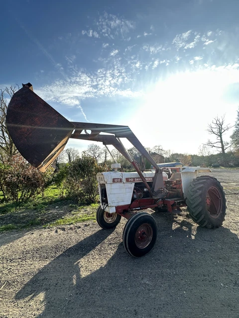 DAVID BROWN 1200 tractor with loader John Deere Massey Ferguson classic ...