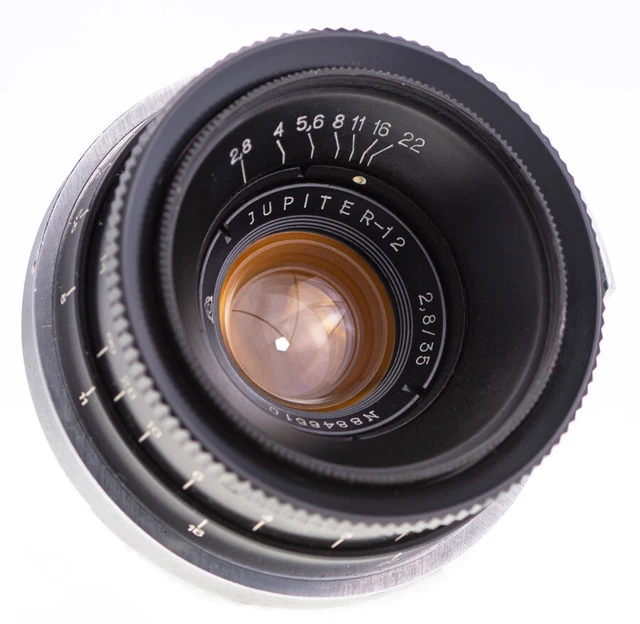KMZ JUPITER - 12 35 MM For 2,8 Kiev/Contax RF+ Voigtländer 40,5mm Macro ...