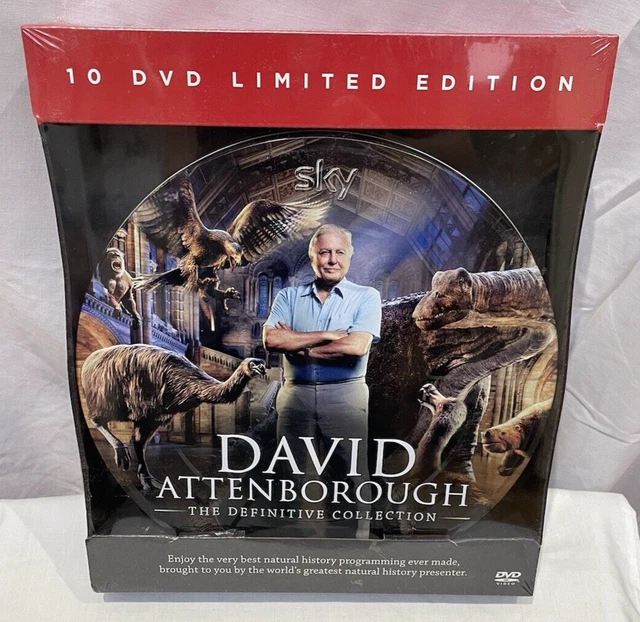 SIR DAVID ATTENBOROUGH Definitive Collection 10x DVD Limited Edition ...