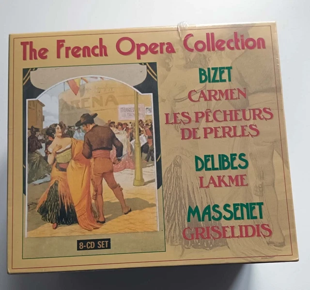 THE FRENCH OPERA Collection von Various (8 x CD-Box) NEU + OVP EUR 22 ...