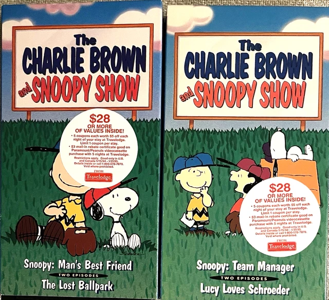 THE CHARLIE BROWN and Snoopy Show Vol. 3 & 4 as 1 package Digitally ...