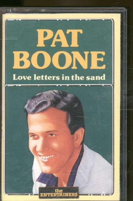 PAT BOONE LOVE Letters Dans Le Sable Cassette Italie Les Artistes 1987 ...