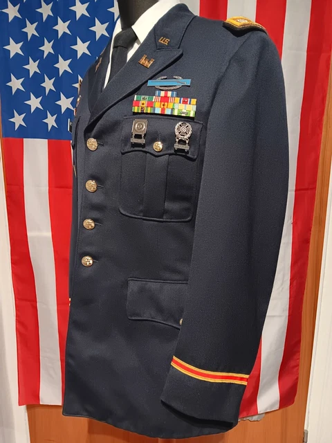 ORIGINAL US UNIFORM Old Blue Dress, Lieutenant Colonel (0-5) EUR 245,00 ...