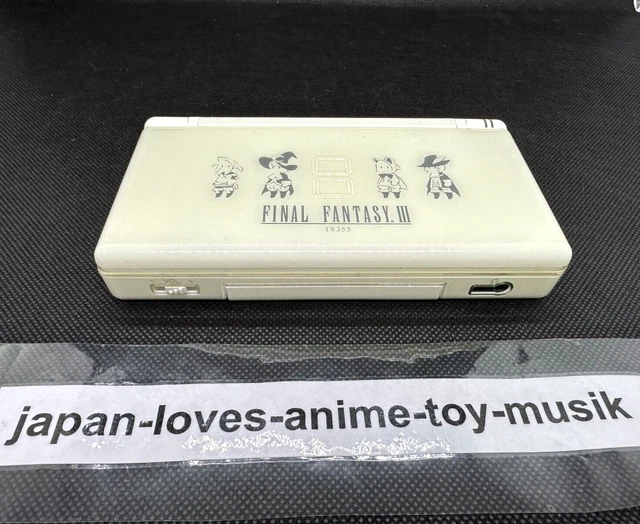 CONSOLE NINTENDO DS Lite Final Fantasy III Crystal Ed Japan Modèle FF3 du Japon EUR 100,60 ...
