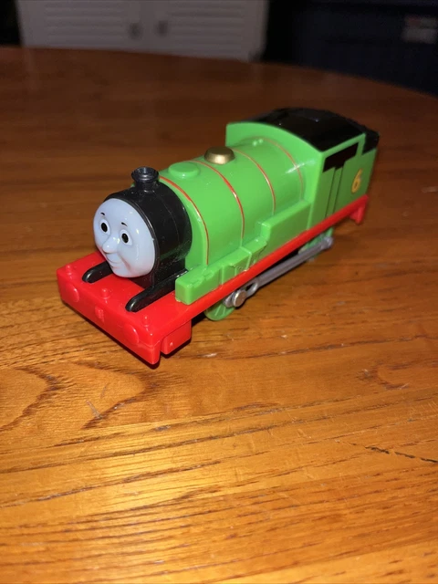 THOMAS FRIENDS PERCY Talking Trackmaster Motorized Train Engine Car ...