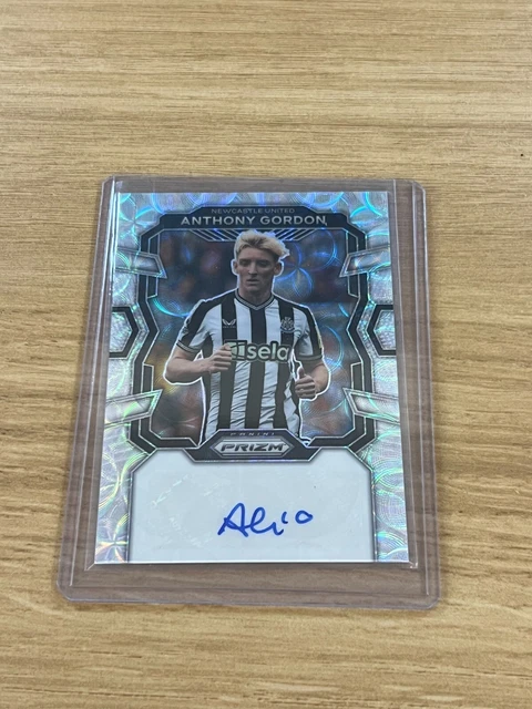 ANTHONY GORDON 2023-24 Panini Prizm Premier League Firme Scelta Auto ...