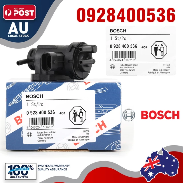 BOSCH EGR EVRV Vacuum Valve Solenoid Holden Rodeo Diesel 3.0L 4JH1 ...