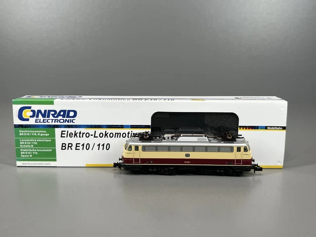 SPUR N HOBBYTRAIN/CONRAD Lokomotive DB BR 112 312-4 mit DSS 241025 OVP ...