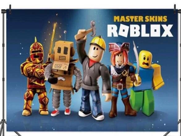 ROBLOX BACKDROP BANNER Happy Birthday Roblox Photo Background Props ...