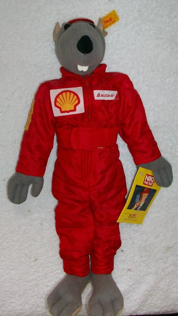 ORIGINAL STEIFF RATTE Niki The Rat Niki Lauda Limitiert EUR 99,99 ...