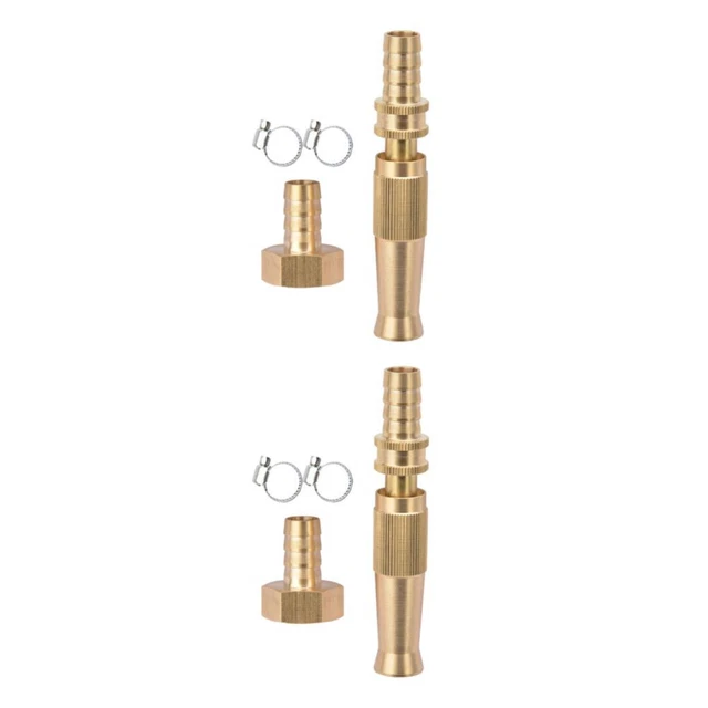 1/2/3 ADJUSTABLE QUICK Connect Washer Nozzle for Flower Lawn Plants EUR ...