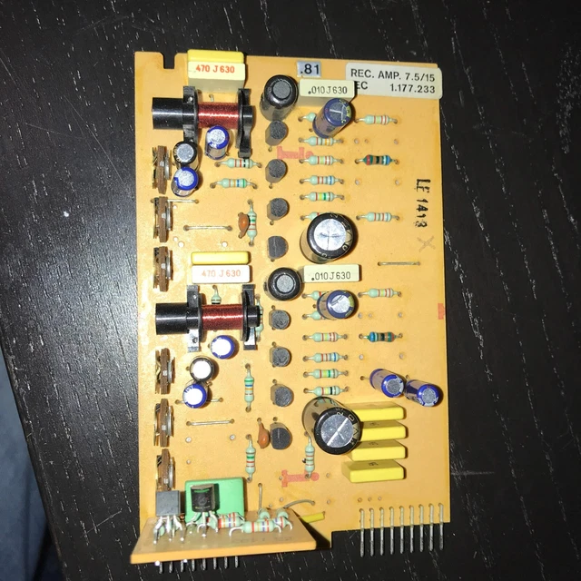REVOX B77 IEC 7.5/15" Ips 1.177.233.81 Record Amp $100.00 - PicClick CA