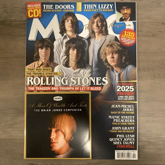 UK MOJO MAGAZINE: Free CD, The Rolling Stones, Brian Jones, Thin Lizzy ...