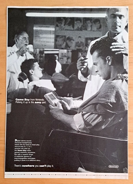 NINTENDO GAME BOY Console Magazine Ad Advert From 1990 Vintage Retro £ ...