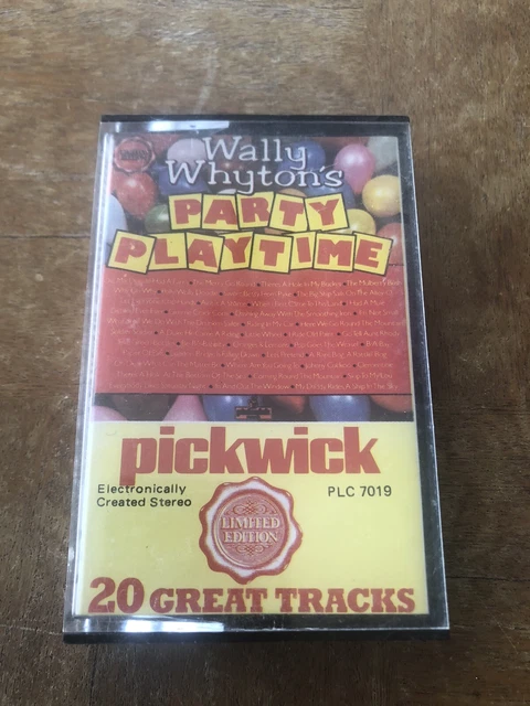 RARE CHILDREN’S SONGS Cassette - Wally Whyton’s Party Playtime ...