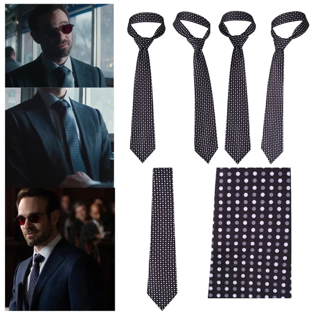 DAREDEVIL: BORN AGAIN Season 1 (2025) Matt Murdock Cosplay Necktie Neck ...