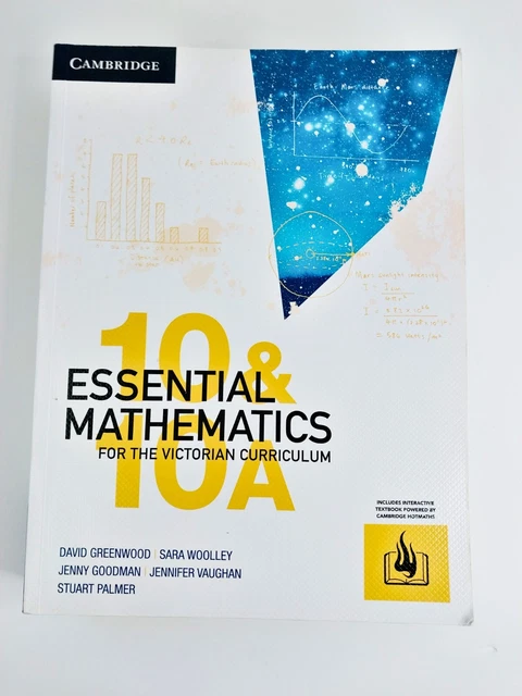 ESSENTIAL MATHEMATICS 10 & 10A Cambridge Victorian Curriculum David ...