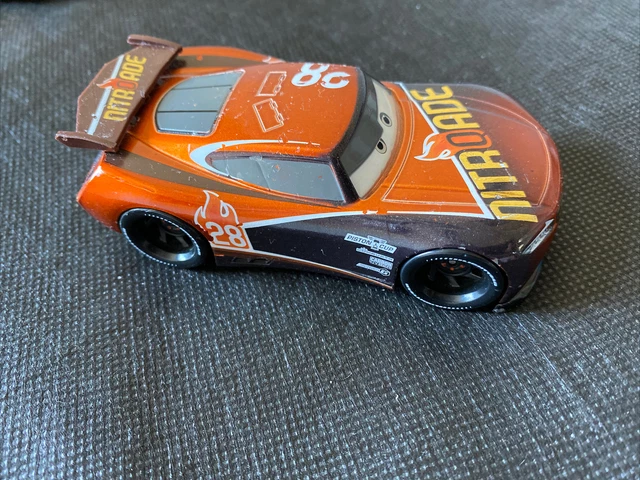 DISNEY PIXAR WORLD of Cars Tim Treadless Metallic Finish Nitroade #28 1 ...