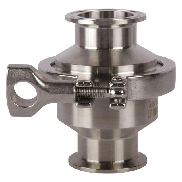 SANITARY CHECK VALVE | Tri Clamp/Clover 1.5 (1 1/2) inch - SS316 $269. ...