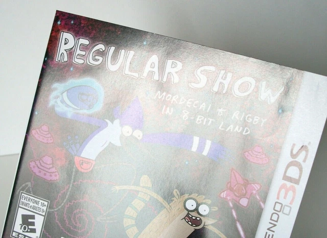REGULAR SHOW 3DS Case Only NO GAME Nintendo Empty Mordecai Rigby in 8 ...