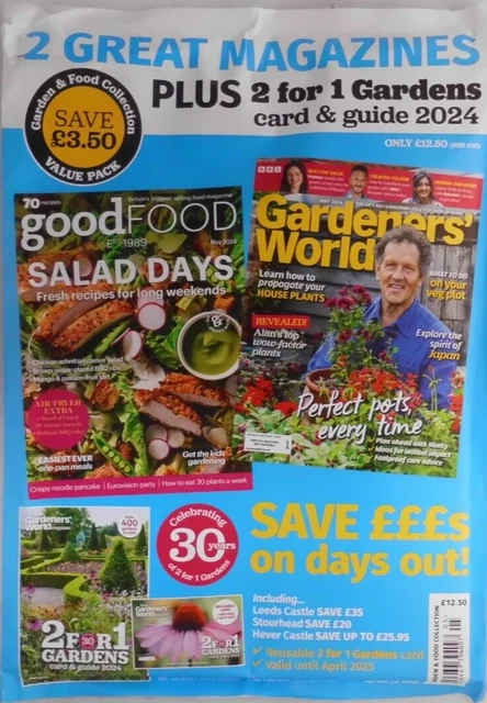 Bbc Gardeners World And Bbc Good Food Magazines May 2024 Salad Days