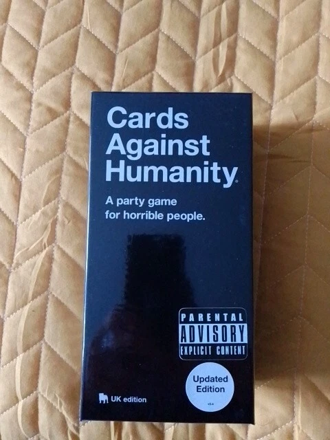 CARDS AGAINST HUMANITY Uk Updated Edition Version 2.4 £21.99 - PicClick UK