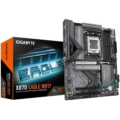 GIGABYTE X870 EAGLE WIFI7 Amd Am5 Socket Motherboard Atx 4X Ddr5 Slots ...
