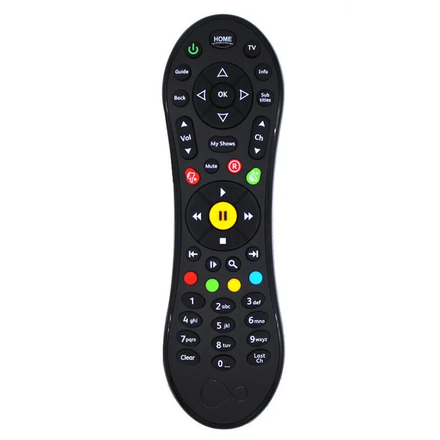 VIRGIN V6 MEDIA MINI V6 TiVo Remote Control EUR 23,87 - PicClick FR