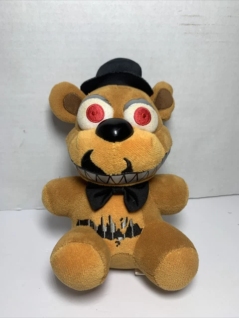 2016 FIVE NIGHTS At Freddy's Nightmare Freddy Fazbear 8” Plush Funko ...