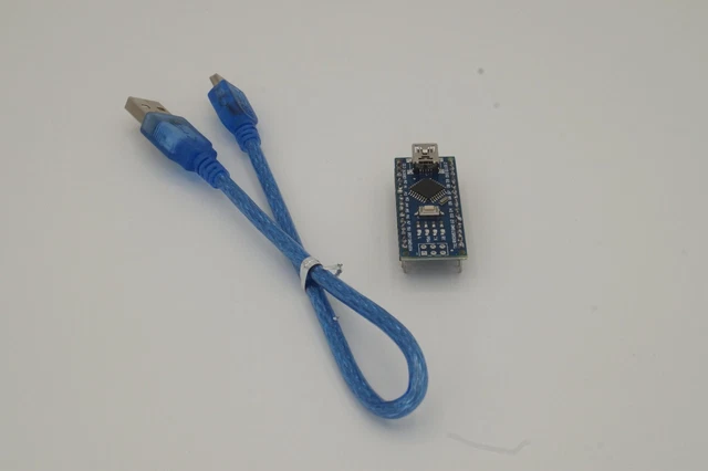 Arduino Nano Atmega328 Microcontroller W Flash Programming Cable Eur