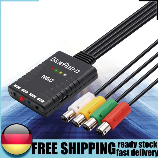 MULTIPLAYER CONTROLLER ADAPTER Multi-function Zero Latency for Gamecube Console EUR 22,25 ...