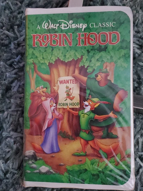 ROBIN HOOD WALT Disney Classics Black Diamond VHS EUR 2,86 - PicClick DE