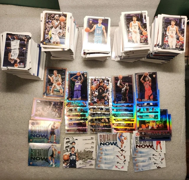2025-26 TOPPS BASKETBALL NBA Huge Lot (1,000+) Rookies, Inserts ...