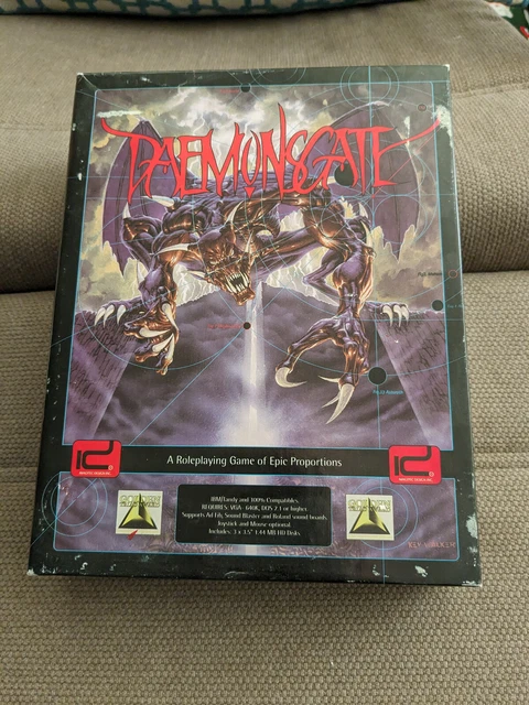 JEU GRANDE BOÎTE Daemonsgate (PC, 1993, 3 1/2") Complet CIB EUR 14,00 - PicClick FR