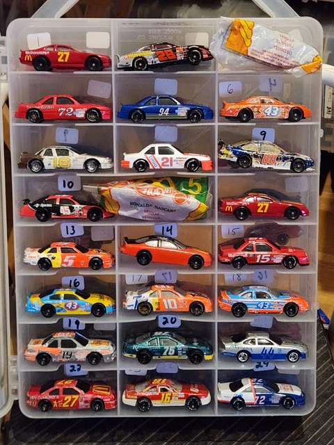 HOT WHEELS/MATCHBOX NASCAR cars(case #135) plastic wheels race racing ...