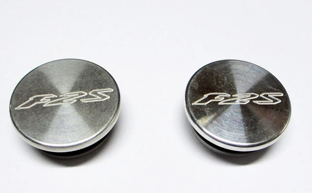 YAMAHA FAZER FZS 600 LOGO Schwingkappen ALU Kappen Deckel Rahmen caps ...