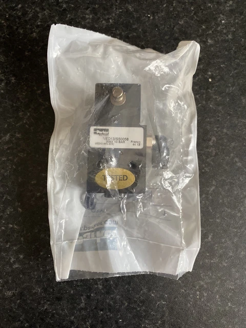 PARKER VED13/S50058 VALVE Pneumatique 12107458 Neuve #Du Royaume-Uni ...
