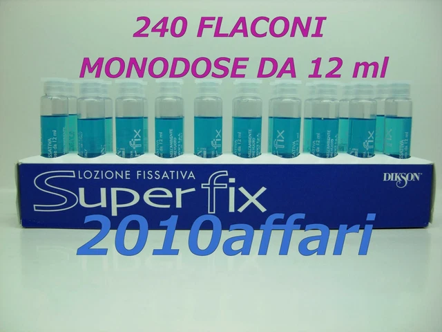 SUPER FIX DIKSON Lotion Fixative Fiole De 12 Ml - 240 PIÈCES EUR 146,66 ...