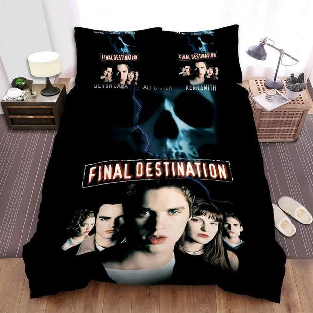 FINAL DESTINATION SERIES Part 1 Movie Poster Quilt Duvet Cover Set ...