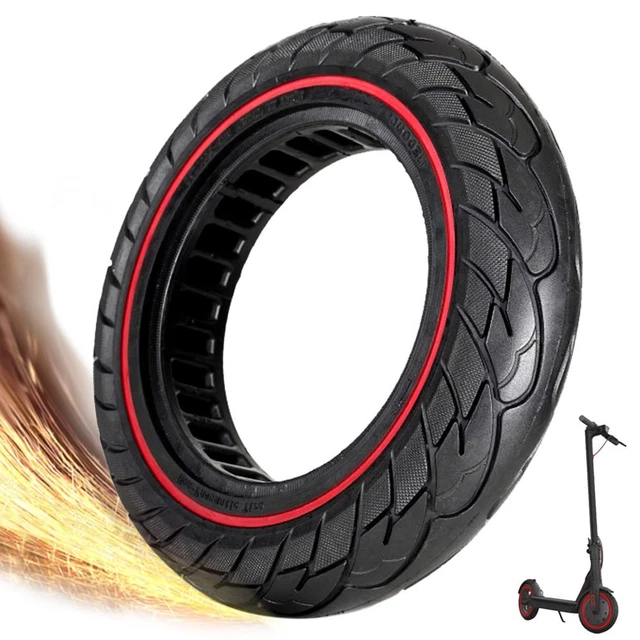 10X2.125 ELEKTROROLLER VOLLGUMMIREIFEN E-Scooter PannensichererErsatz ...